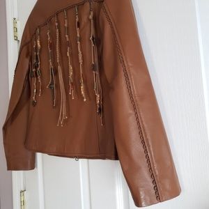 Together | Jackets & Coats | Together Vintage Leather Jacket Cognac ...